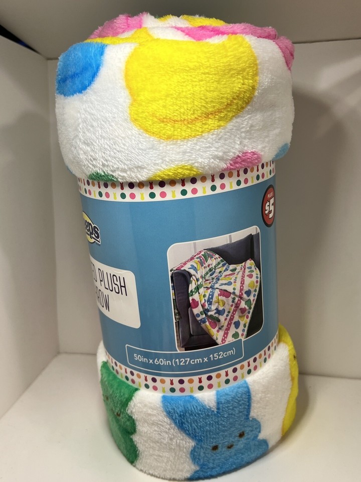 Easter Peeps 50x60 Throw Blanket | eBay