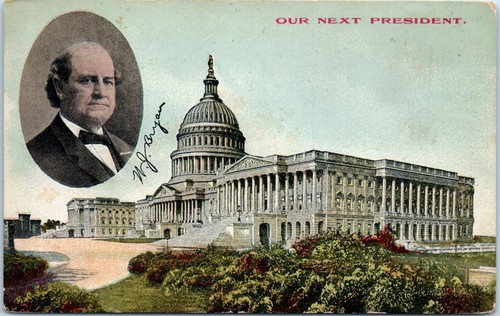 1908 William Jennings Bryan "Our Next President" Campaign Postcard | eBay