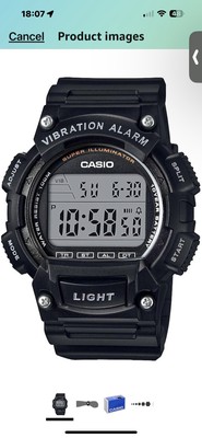 Casio W736H-1AV, Illuminator Watch, Countdown Timer, Stopwatch ...