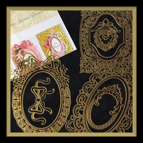 Anna Griffin FANCY FRENCH FRAME Dies (full size, not petite) #4816 | eBay