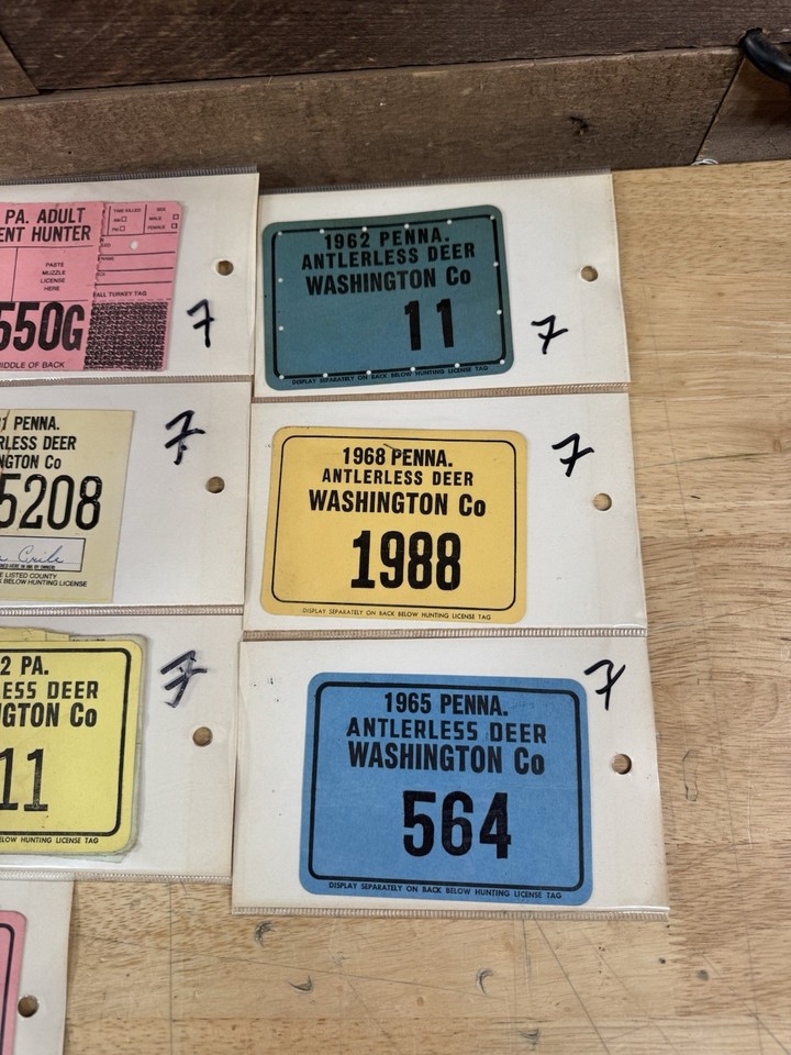 Vintage Estate Fresh Lot Of 42 1950’s-1990’s Pennsylvania Hunting ...