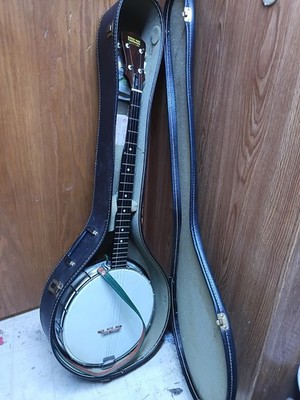 1920's Bacon Peerless Tenor Banjo With Elton Metal Resonator Peerless ...