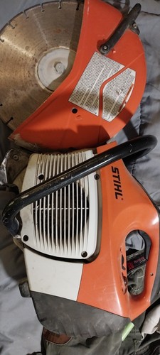 Stihl TS-420 Gas Powered Cutquik Concrete Cut-Off Saw 14" Diamond | eBay