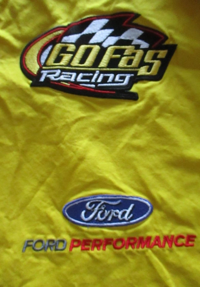 KAPPA MEN'S RACING PIT SHIRT,FORD CAN-AM GO FAs RACING # 32, YELLOW ...