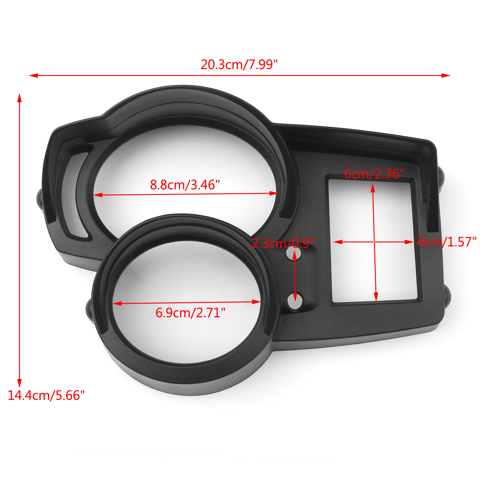 Tachogehäuse Abdeckung Tacho Cover Meter für BMW F 650 700 800 GS F800 ...