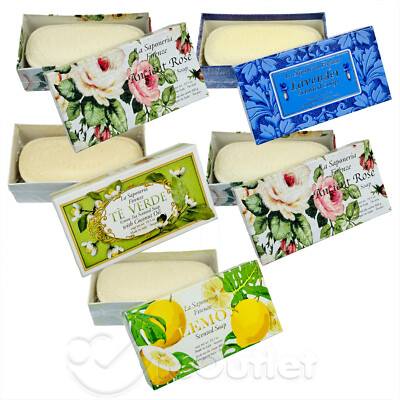 BRAND NEW La Saponeria Firenze Large Scented Italian Bar Soap - Made In ...