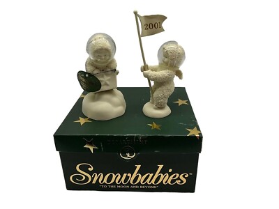 Dept 56 Snowbabies TO THE MOON AND BEYOND Snowbaby Figurine 56.69078 ...