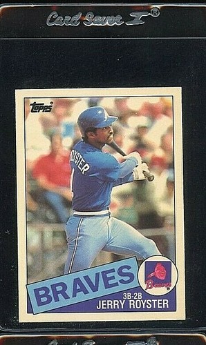 1985 TOPPS TIFFANY #776 JERRY ROYSTER ATLANTA BRAVES | eBay
