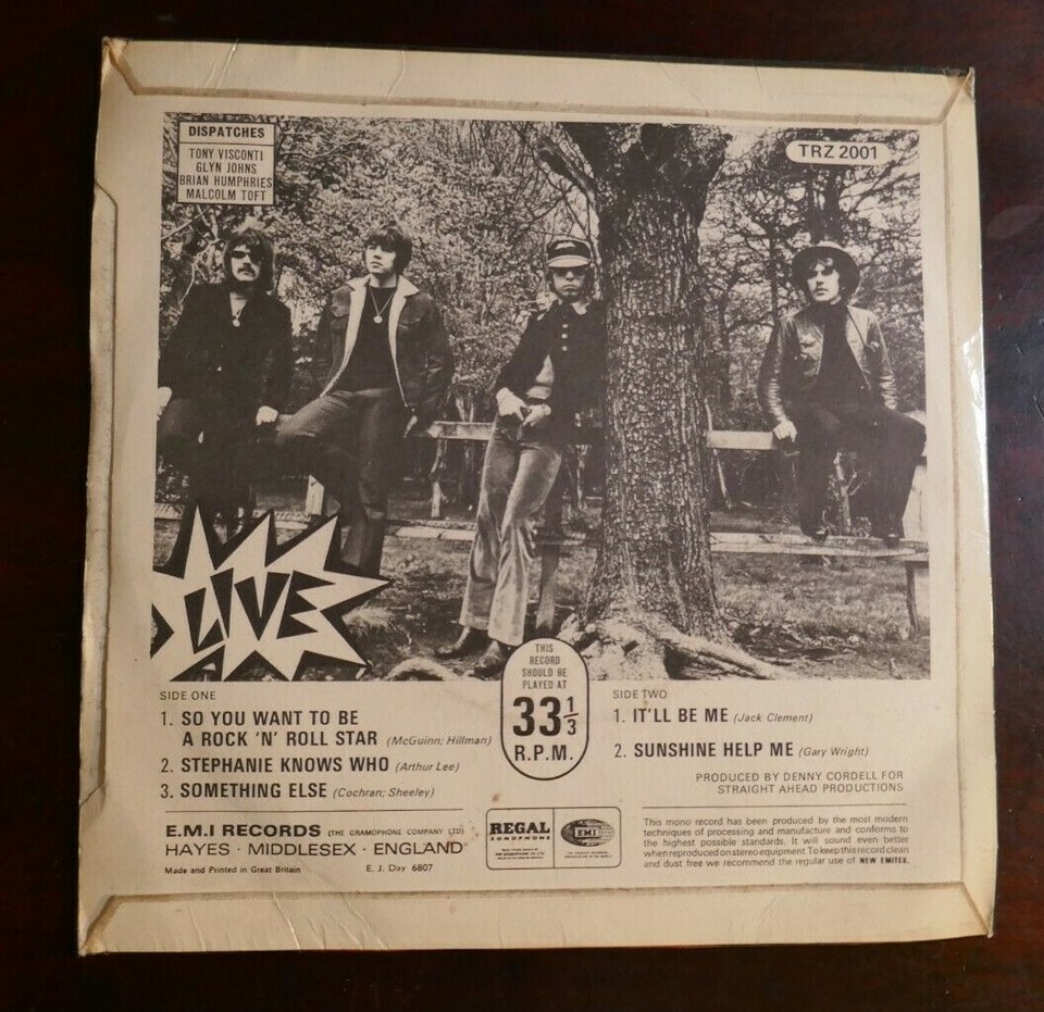 THE MOVE EP ' SOMETHING ELSE FROM THE MOVE ' | eBay UK