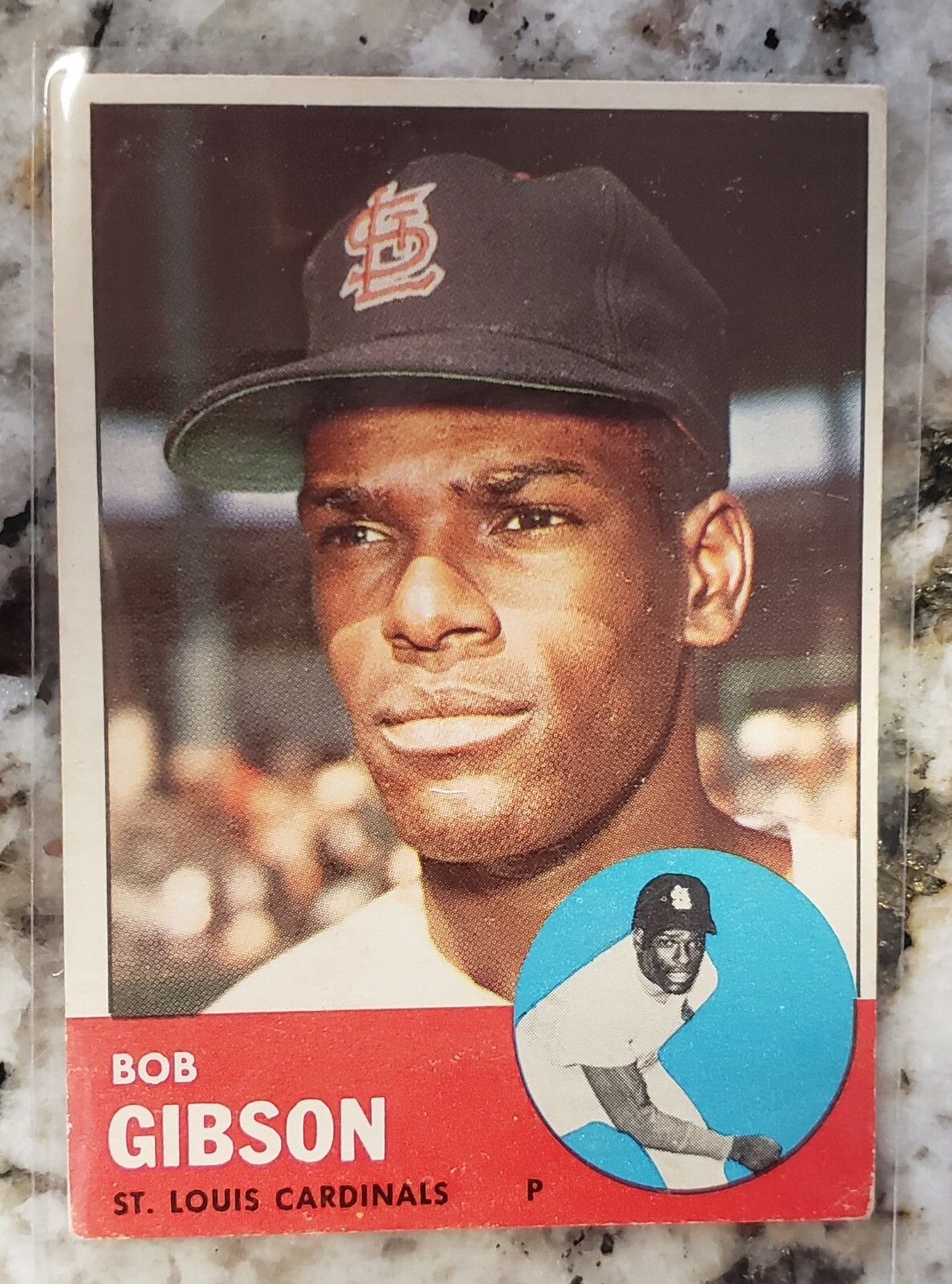1963 Vintage Bob Gibson Baseball Card | eBay