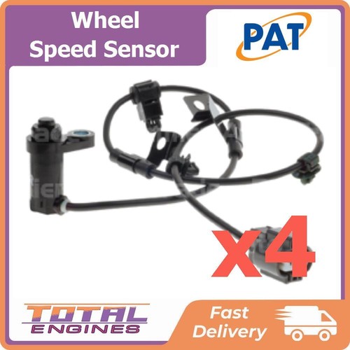4x PAT Wheel Speed Sensor Right fits Mitsubishi Triton ML 3.2L 4Cyl ...