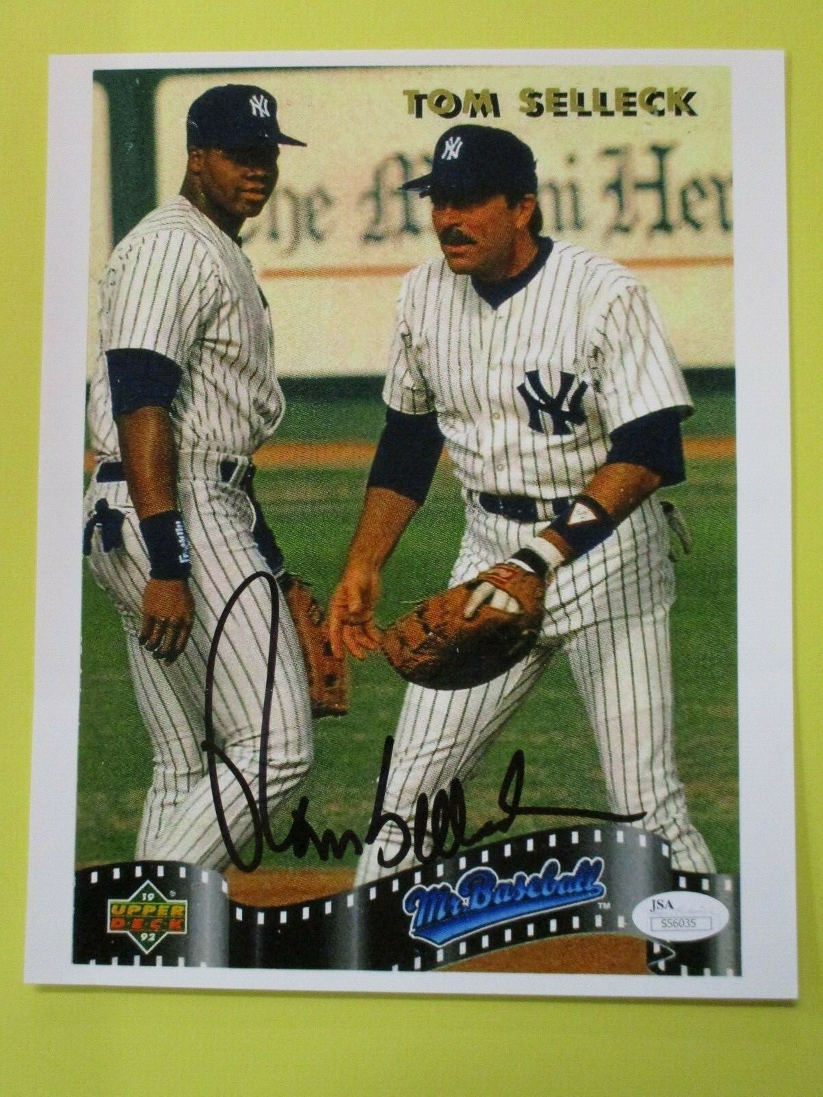 Tom Selleck Mr Baseball Jack Elliot Signed Autographed 8x10 Color Photo ...