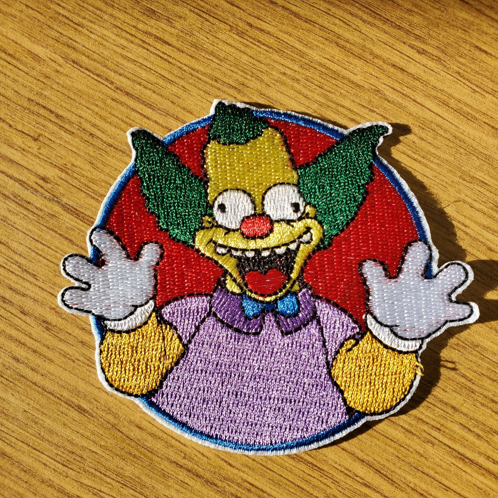 The Simpsons Crusty The Clown Patch 3 inches tall | eBay