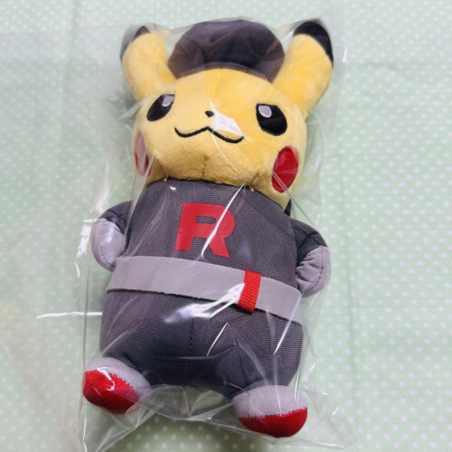 Pokemon Center Original Team Rocket Pikachu Plush 2016 NEW from Japan ...