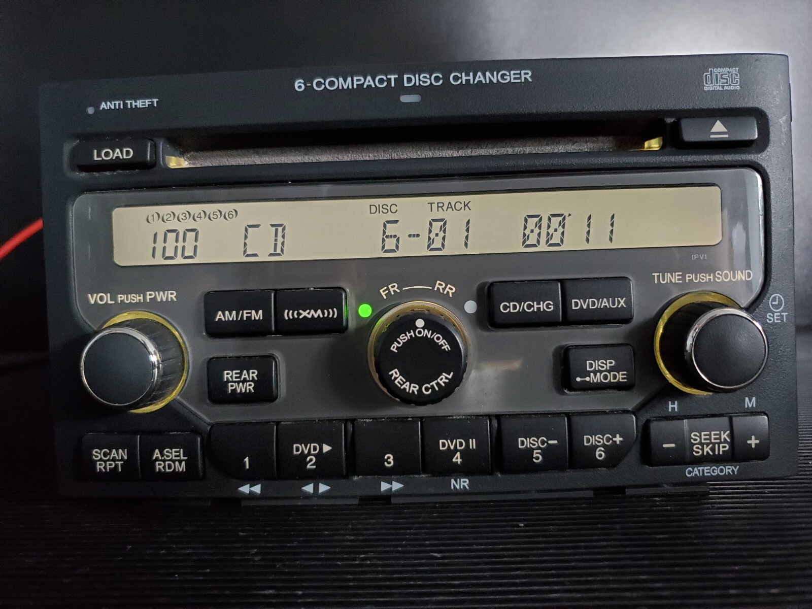 06-07-08 HONDA PILOT STEREO AUDIO RADIO 6 CD PLAYER CHANGER, OEM | eBay