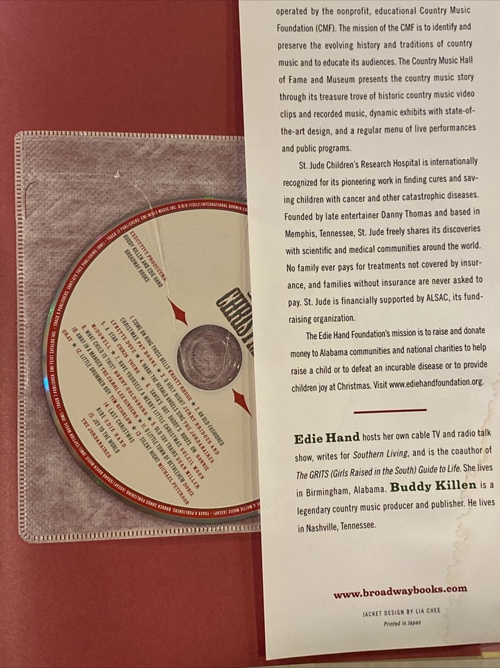 A COUNTRY MUSIC CHRISTMAS EDIE HAND & BUDDY KILLEN SONGS MEMORIES ...