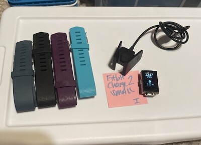 FITBIT Charge 2 Activity Tracker Steps Distance Heart Sleep Calories ...