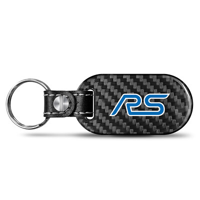 Ford Focus RS Performance 100% Real Carbon Fiber Dog-Tag Style Key ...