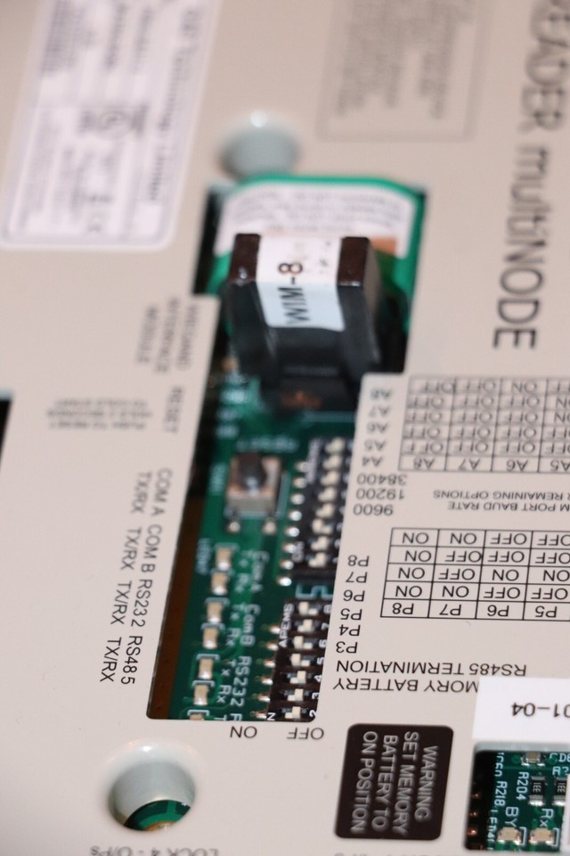 AMAG/G4S M2150-8DBC 8-Door/Reader Controller With WiM-8, NIC Card 7000 ...