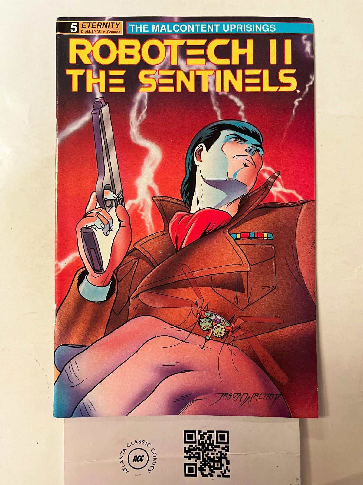 Robotech II The Sentinels #5 VF Eternity Comic Book Min Mei Roy Falker ...