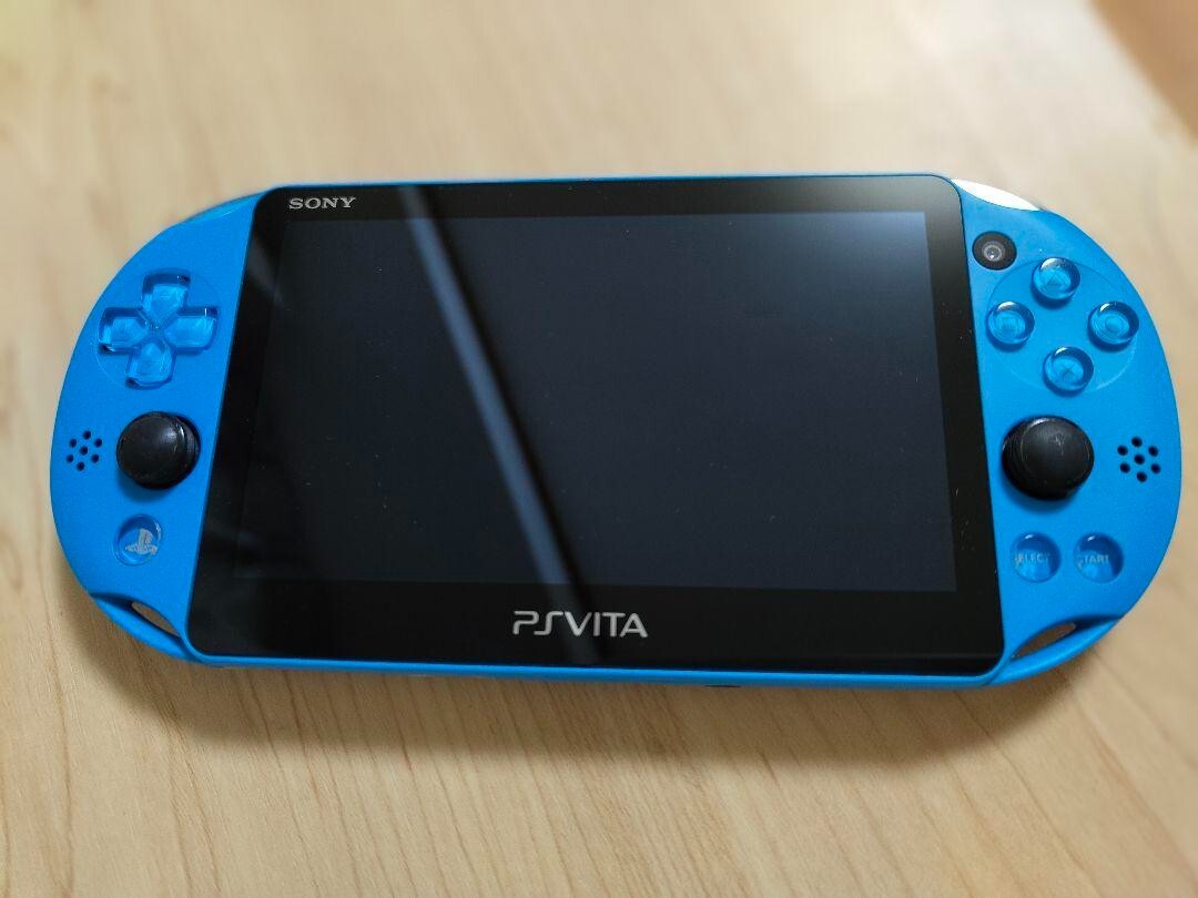 Sony PS Vita Aqua Blue PCH 2000 Za23 Console only PSV Slim [H ...