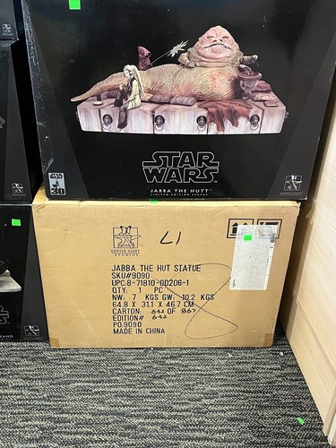 Star Wars Jabba's Throne Diorama-- Displayed once, condition.used | eBay