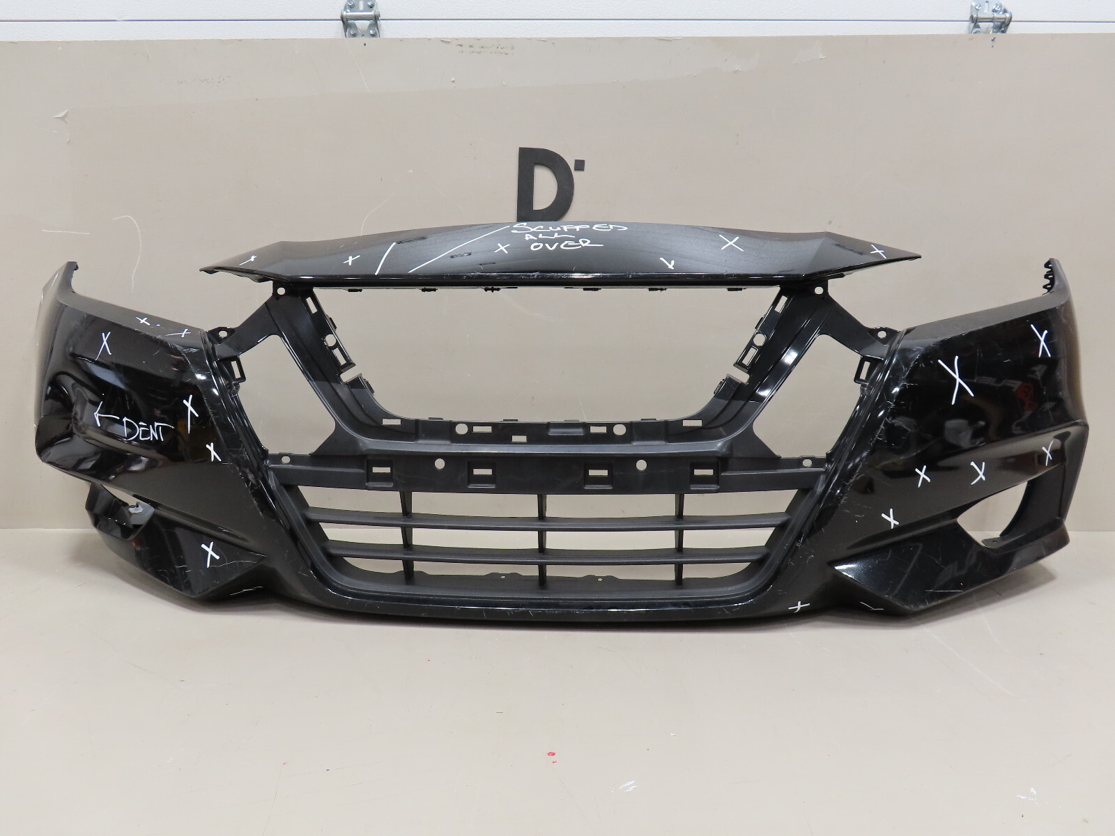 2020 2021 NISSAN VERSA FRONT BUMPER COVER OEM 62022-5EE0H | eBay