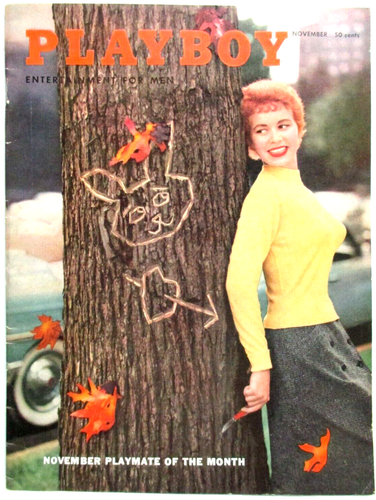 PLAYBOY MAGAZINE OCTOBER 1955 ATTACHED CENTERFOLD, "BARBARA CAMERON" | eBay