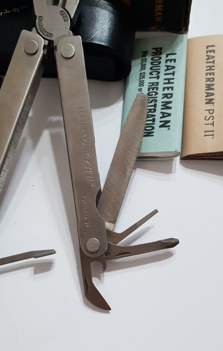 Leatherman PST II Stainless Multi-Tool New in Box 1999 Rare Collectable ...