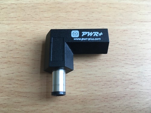 PWR+ Plus Right Angle 90 Degree Power Adapter Charger Connector ...