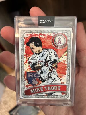 Topps Project 2020 Mike Trout 2011 Topps Update Baseball Blake Jamieson ...