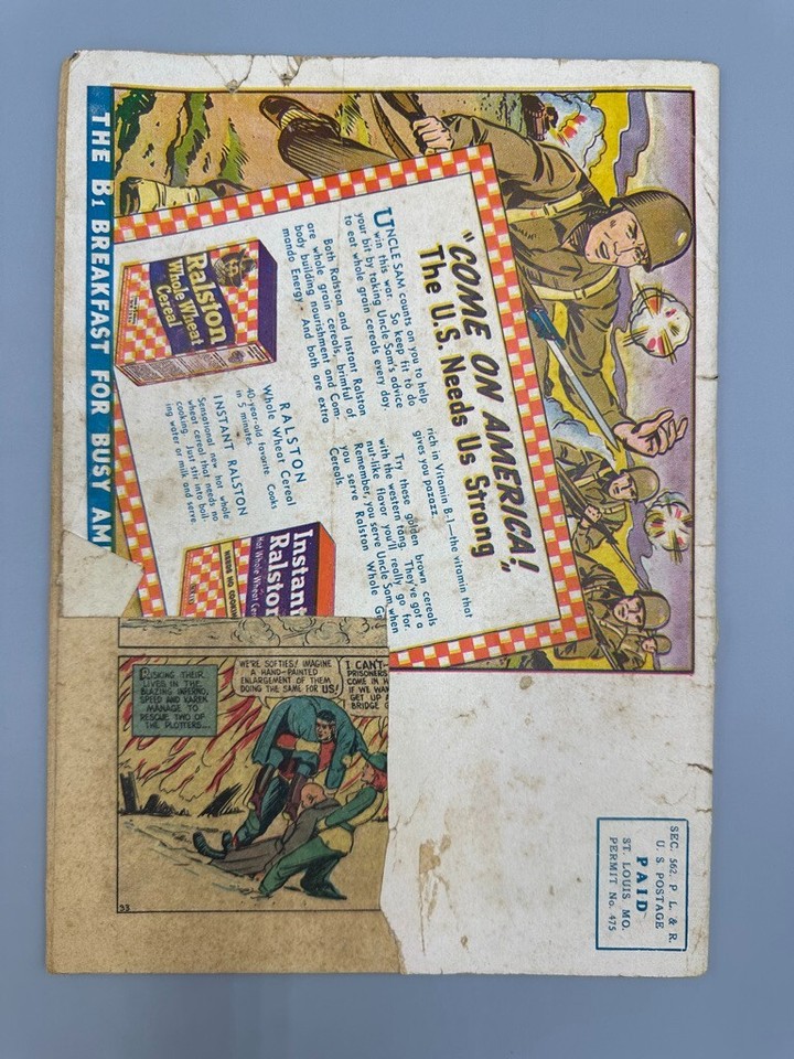 Vintage TOM MIX Cereal PREMIUM RING Compass GOLD ORE WATCH FOB Decoder ...