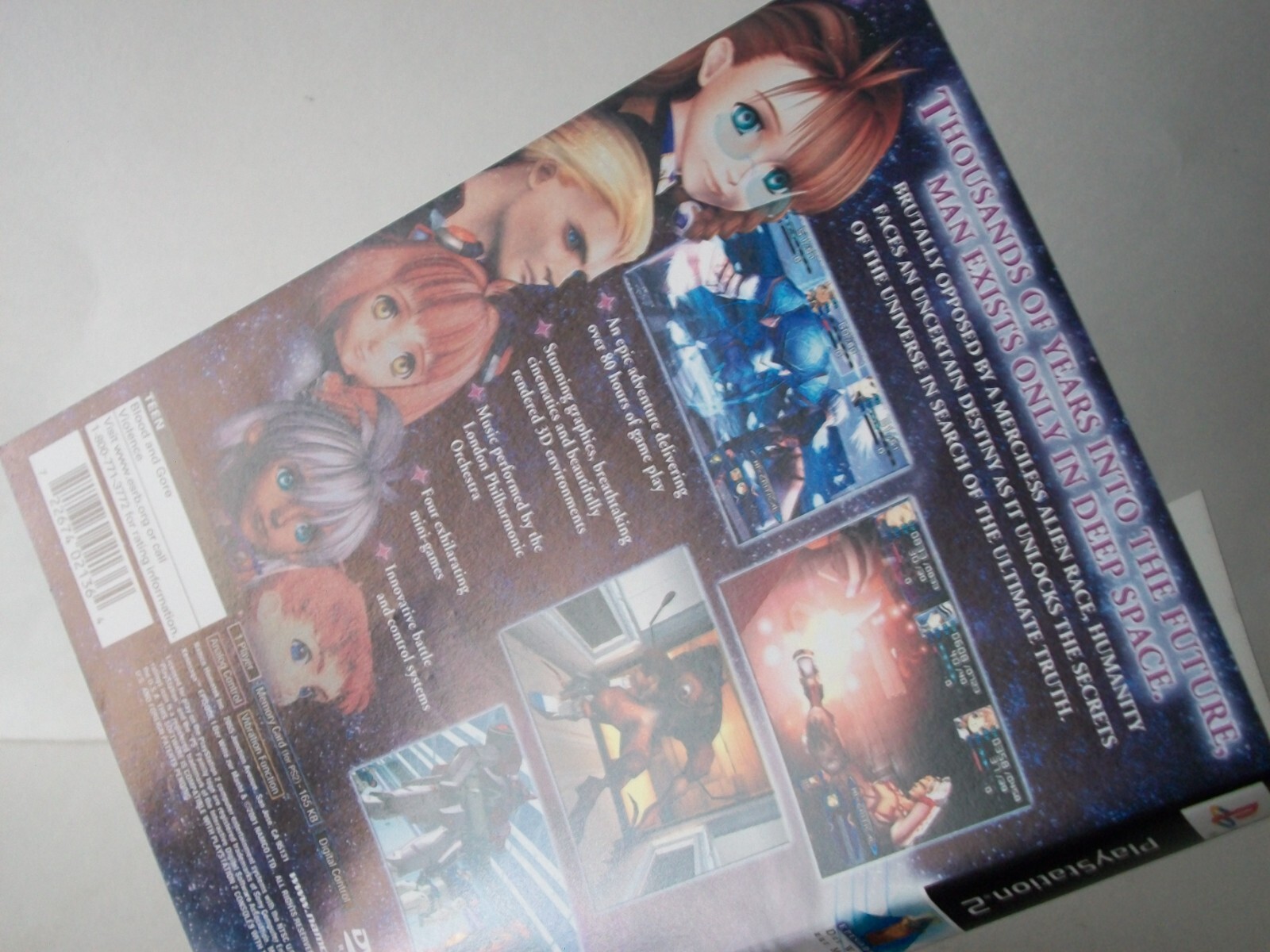 Xenosaga Episode I 1 Case Only NO GAME PlayStation 2 PS2 Empty ...