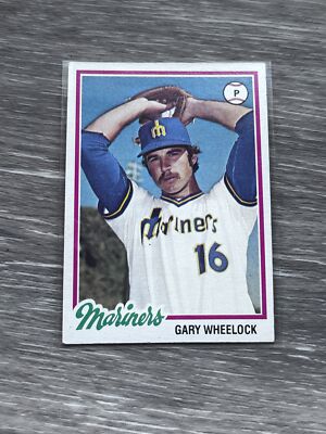 1978 Topps 596 Seattle Mariners Gary Wheelock | eBay