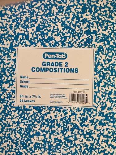 Grade 2 Composition Books - Set of 30 - 24 Leaves - 9 3/4in. X 7 3/4in ...
