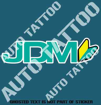 JDM WAKABA Decal Sticker Retro Vintage JDM DRIFT JAPAN RALLY DECALS ...