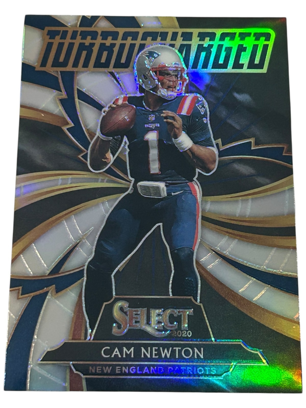 2020 Panini Select Football NFL Turbocharged - Cam Newton Rainbow Patriots | eBay