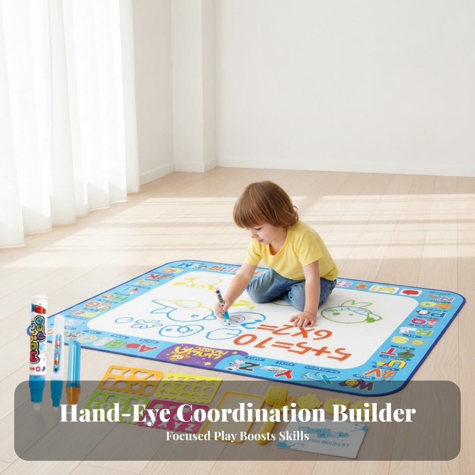 Water Doodle Mat Learning Drawing Mat Safe Materials Educational for ...