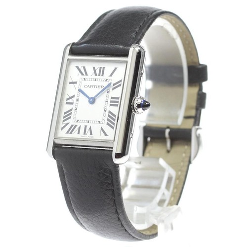 CARTIER WSTA0041 Tank Must LM Quartz Men's #C484 | eBay