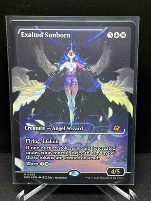 Exalted Sunborn (Showcase) Edge of Eternities Foil | eBay