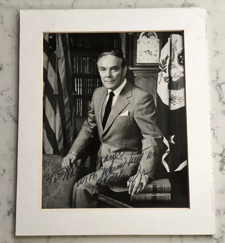 SIGNED ALEXANDER M. HAIG PHOTOGRAPH AND LETTER TLS GENERAL & SECRETARY ...