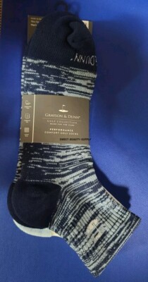 Grayson & Dunn Golf Collection Performance Comfort Golf Socks Men’s 6 ...