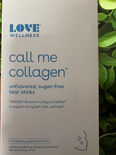 Love Wellness Call Me Collagen 15 Sticks | eBay