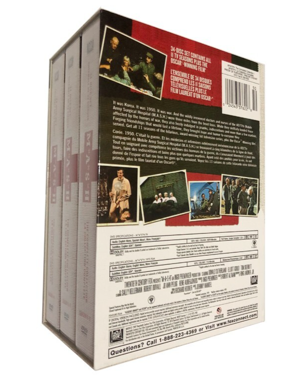 MASH The Complete Series Seasons 1-11 + Movie (DVD 34-Disc Box Set) US ...