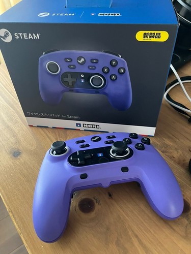 Wireless Hori Pad for Steam - Luminous Violet Controller (HPC-068) | eBay