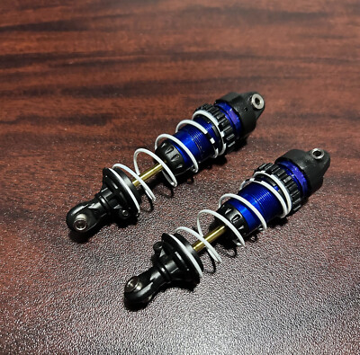 Traxxas TRA7461 Blue GTR Long Shocks 4x4 Slash, Stampede, Rustler, Hoss ...