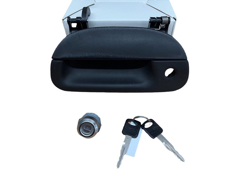 99-07 F-250 F-350 SUPER DUTY EXTERIOR TAILGATE HANDLE & LOCK REPAIR KIT ...