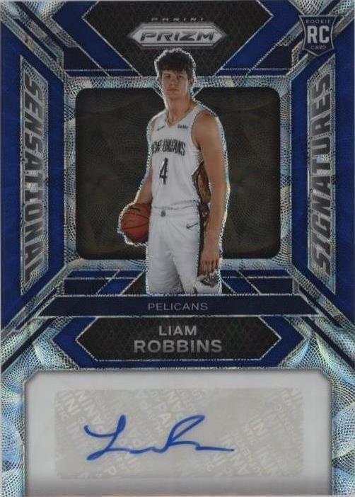 2023-24 Panini Prizm - Sensational Signatures Liam Robbins #SS-BI ...