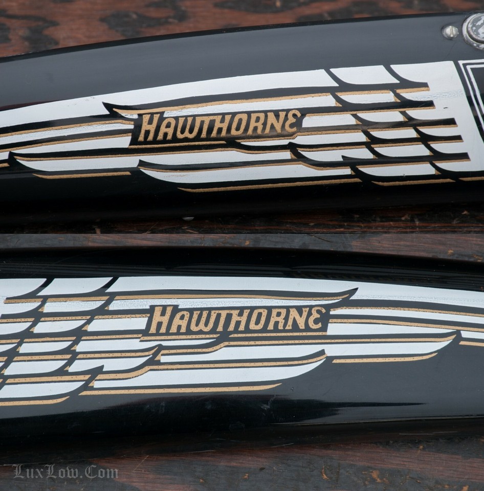 Black26"CWC Hawthorne Bike Horn TANK Vintage Cruiser Bicycle Roadmaster ...