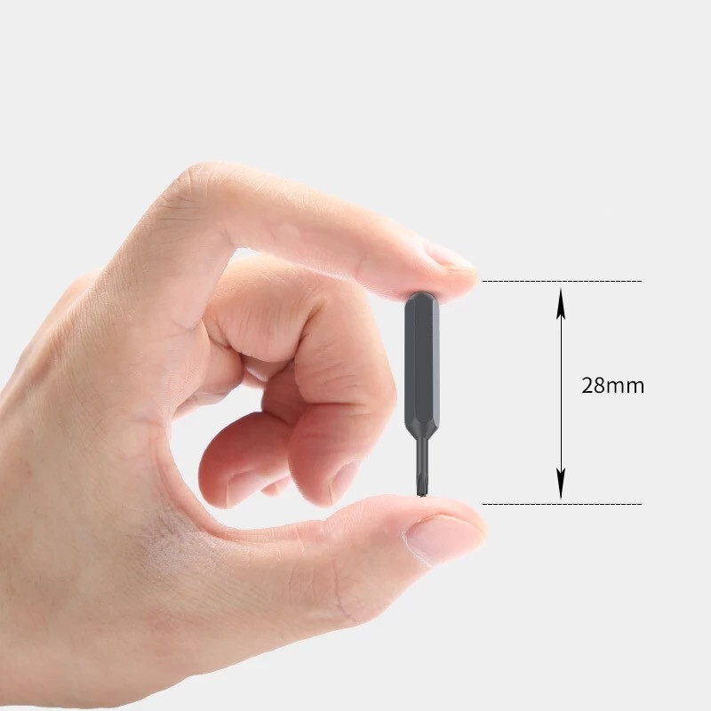 4PC T5 TR5 T5H TS5 Torx micro Bits 4mm Hex Screwdriver Bit Security ...